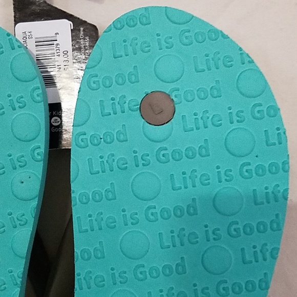 Life Is Good | Shoes | New With Tags Life Is Good Flip Flops Size S 56 ...